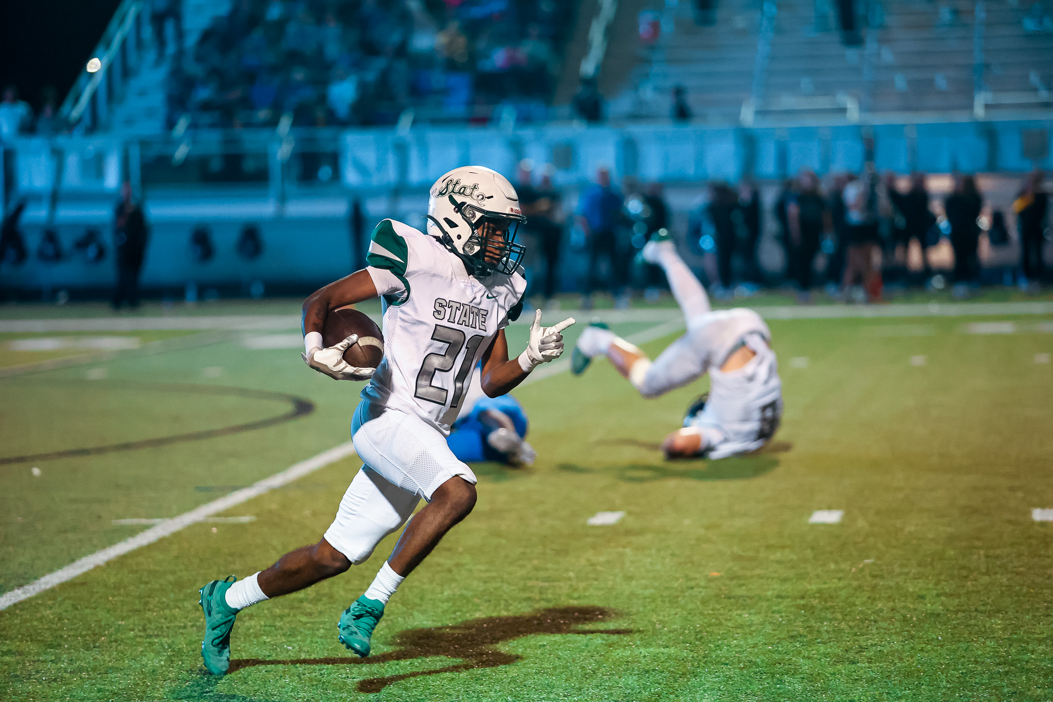 Free State football overcomes array of obstacles in 30-13 win over ...